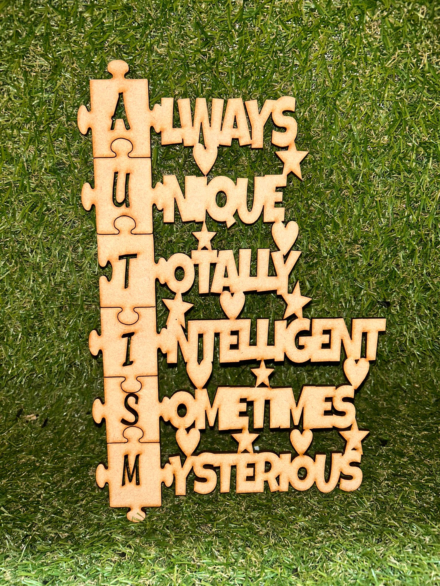 Autism Sign Manchester Laser Cuts Autism Sign Manchester Laser Cuts