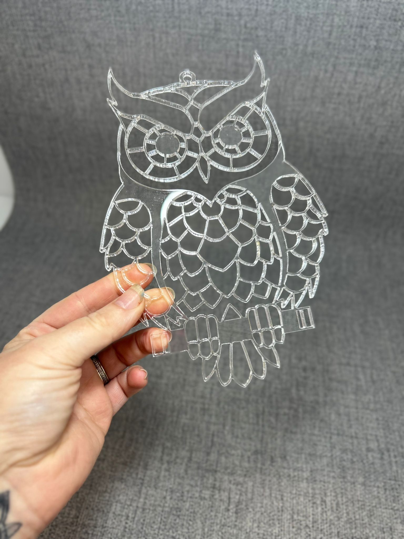 Acrylic 20cm Suncatcher Template For Resin Various Design - Manchester ...